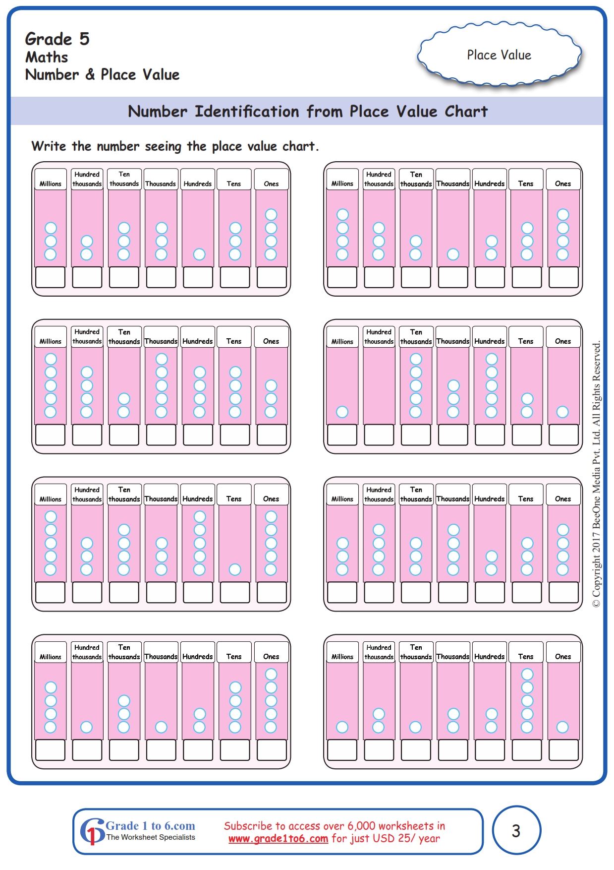 Place Value Rounding Worksheets Grade 5 www grade1to6 Place Value Rounding Worksheets Grade 5 www grade1to6