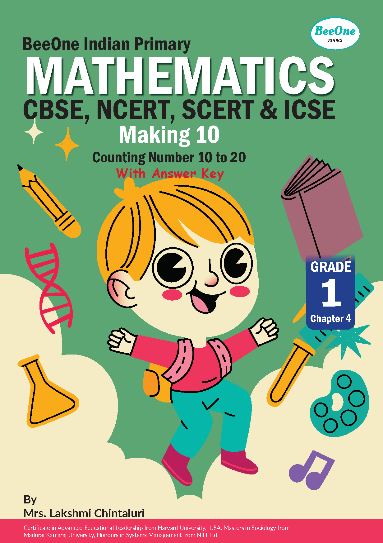 NCERT CBSE Class 1 Making 10 Workbook