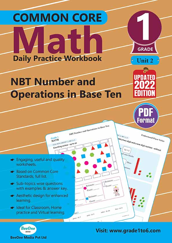 1st Grade Common Core Math Workbook BeeOne Books