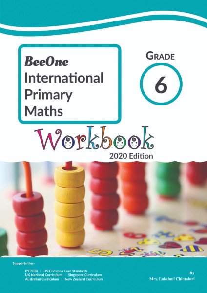 Grade 6 Math Workbook | MYP(IB) |Common core |UK | BeeOne Books